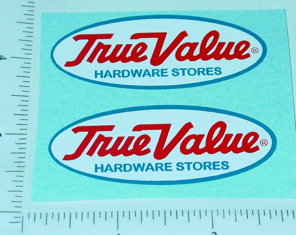 Nylint True Value Hardware Ford Pickup Stickers - Toy Decals - Gasoline ...
