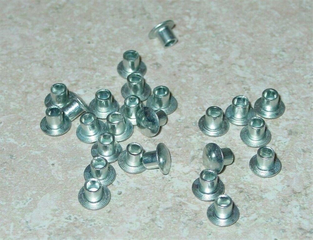 25 Semi Tubular 1/8" by 1/8" Tonka Rivets - Toy Parts - Gasoline Alley Toys