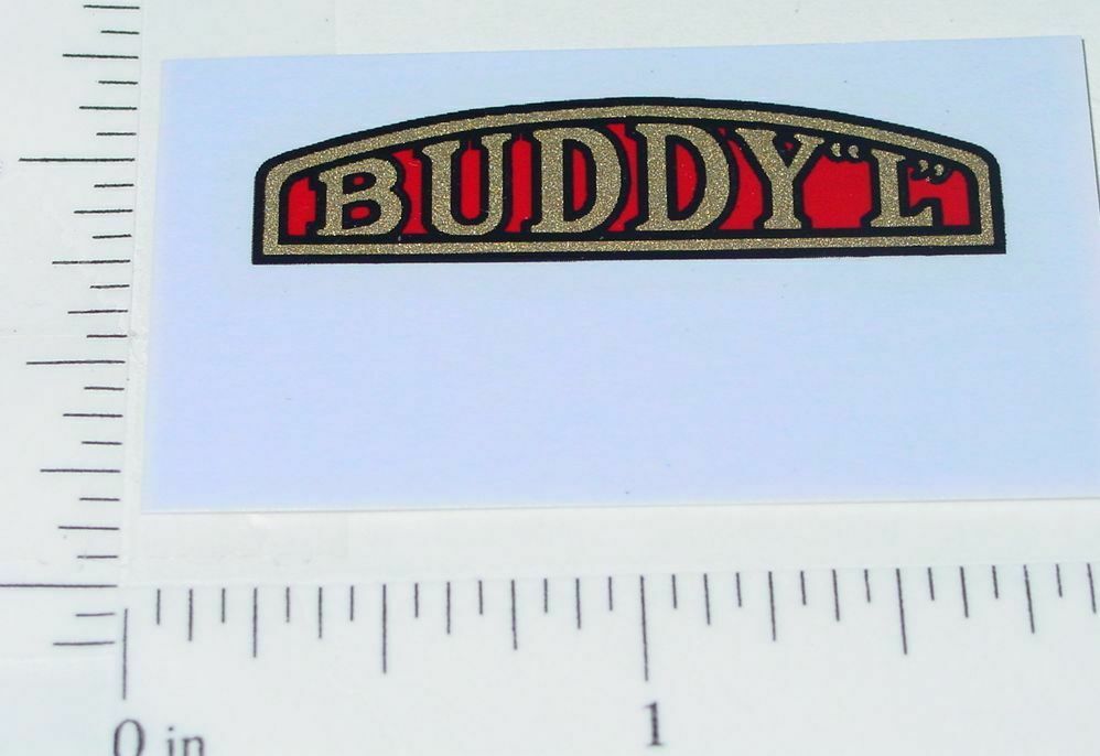 Buddy L Pre-War Truck Radiator Emblem Sticker - Toy Decals - Gasoline ...