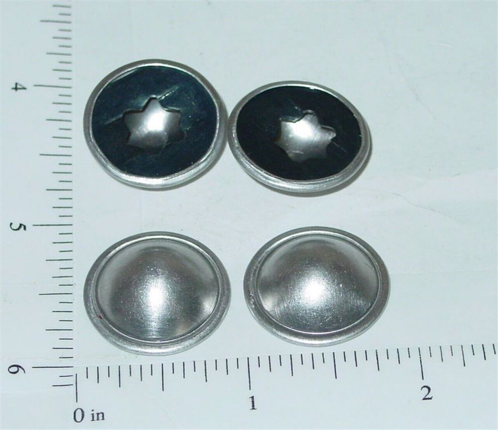 Set of Four 5/16" Doepke Construction Toy Cone Top Axle Cap Nut - Toy ...