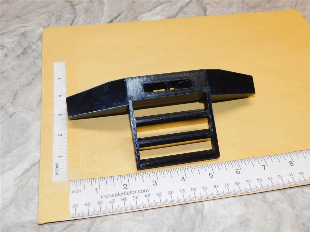 Buddy L Mack Truck 3D Printed Black Custom Bumper Replacement Toy Part ...